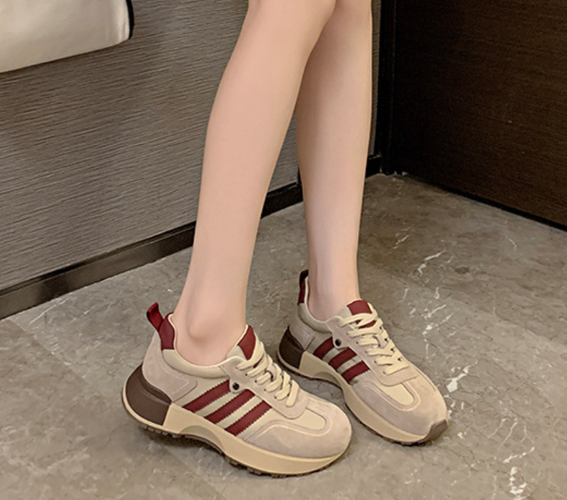 Petite Size Inner Heel Sneakers For Small Feet TS169 - AstarShoes