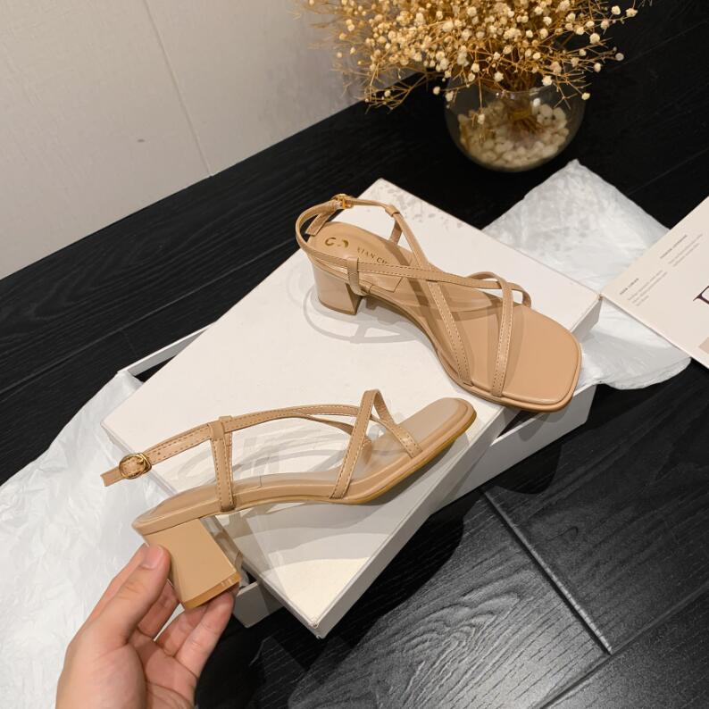 Petite Feet Strappy Block Heel Summer Sandals ES116 - AstarShoes