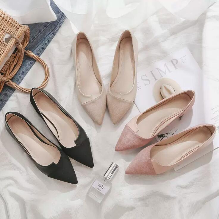 Petite Feet Women's Pointed Flat Heel Shoes MS270 - AstarShoes