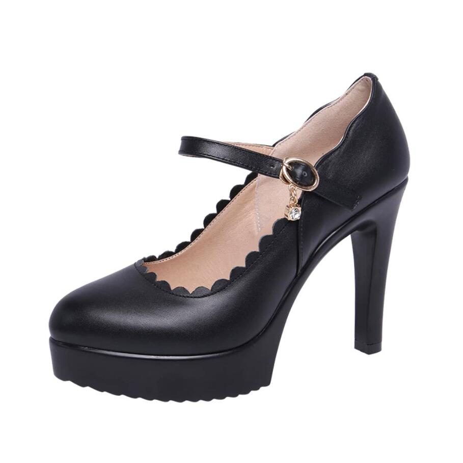 Small Feet Mary Jane Platform High Heels AP99 - AstarShoes