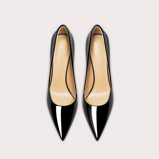 Small Feet Metallic Heel Pump Shoes FS139(3/6/8/10cm Heel) - AstarShoes