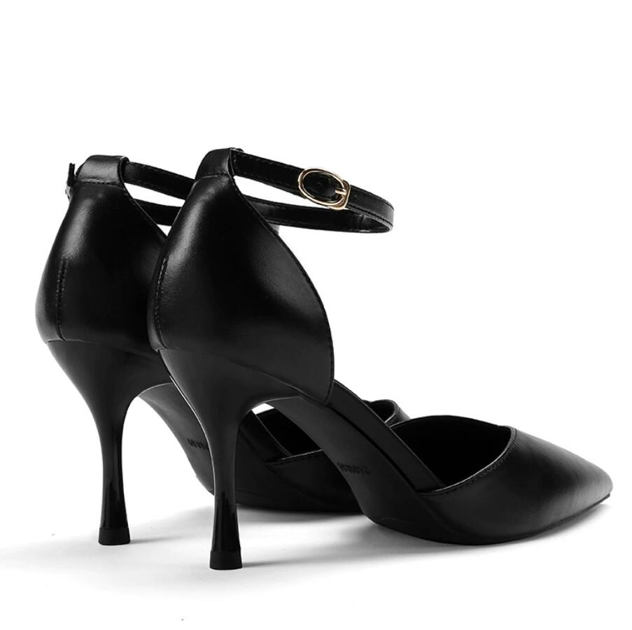 Small Feet Pointy Ankle Strap Heels AS138 - AstarShoes