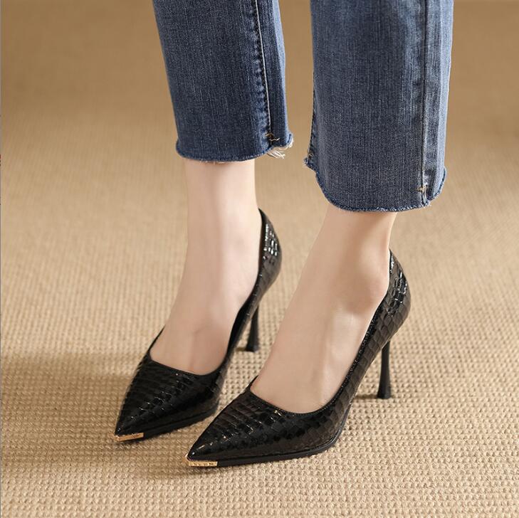 Small Feet Women's Pointy Slingback Mid Heels MS234 - AstarShoes