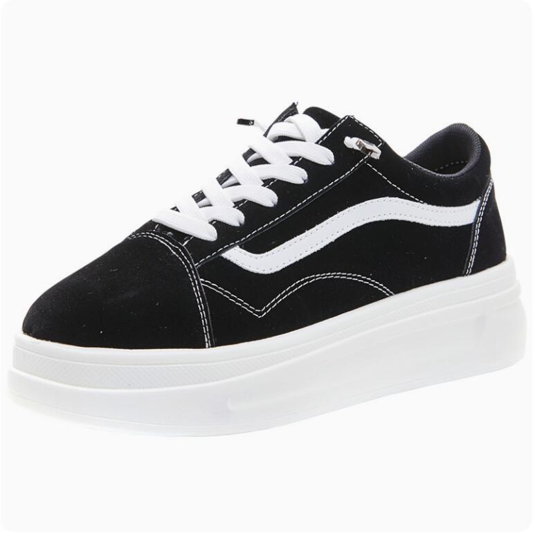 Small Size Thicksole Suede Casual Shoes TS186 - AstarShoes