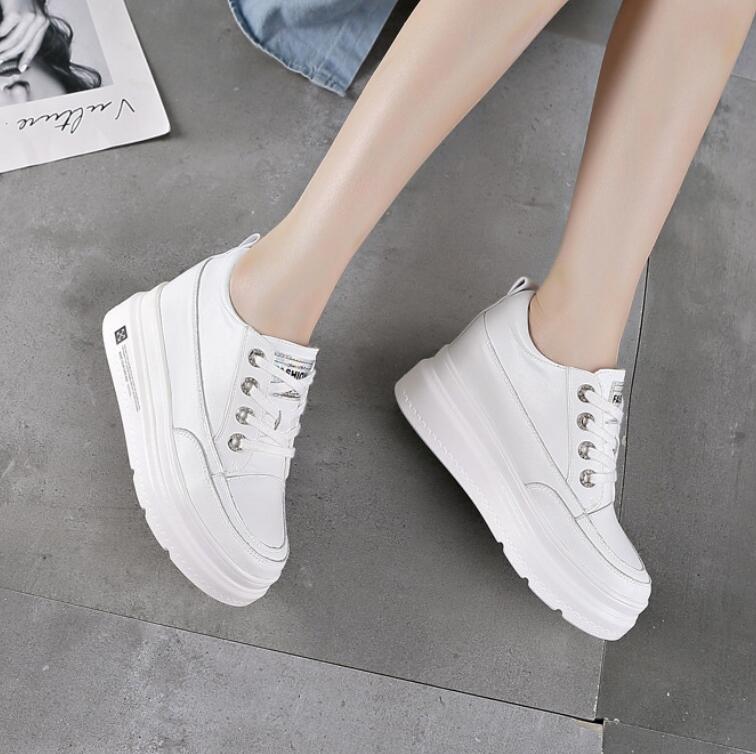 Thicksole Inner Heel Trainers For Petite Feet MS15 - AstarShoes