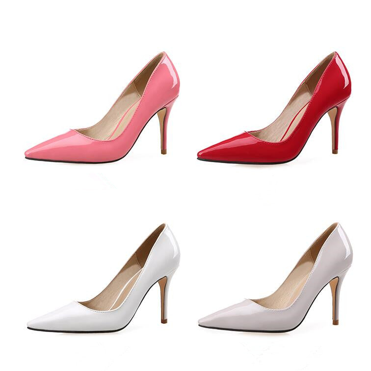 Petite Size Patent Heels For Small Feet SS391 - AstarShoes