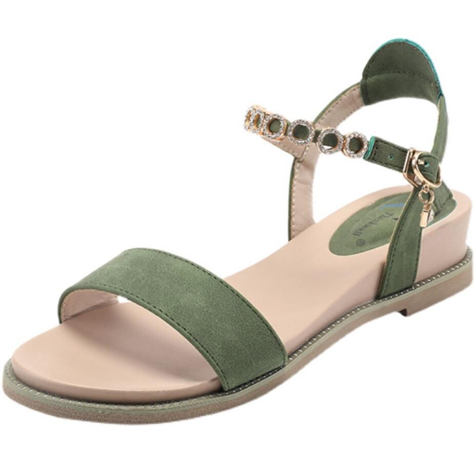 Small Feet Low Heel Summer Sandals GS112 - AstarShoes
