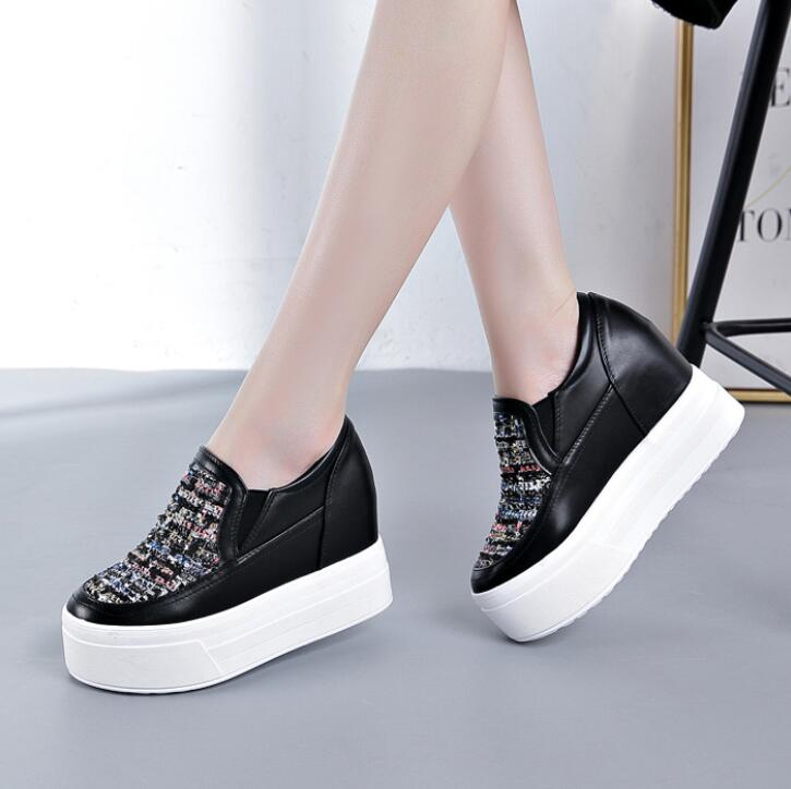 Small Platform Thicksole Fashion Sneakers GS321 - AstarShoes