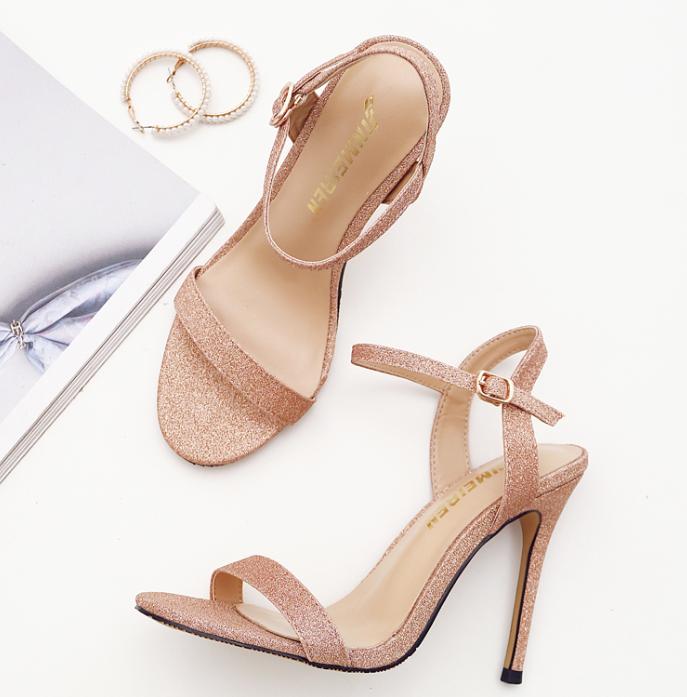 Small Size One Strap Heels For Women DS61 - AstarShoes