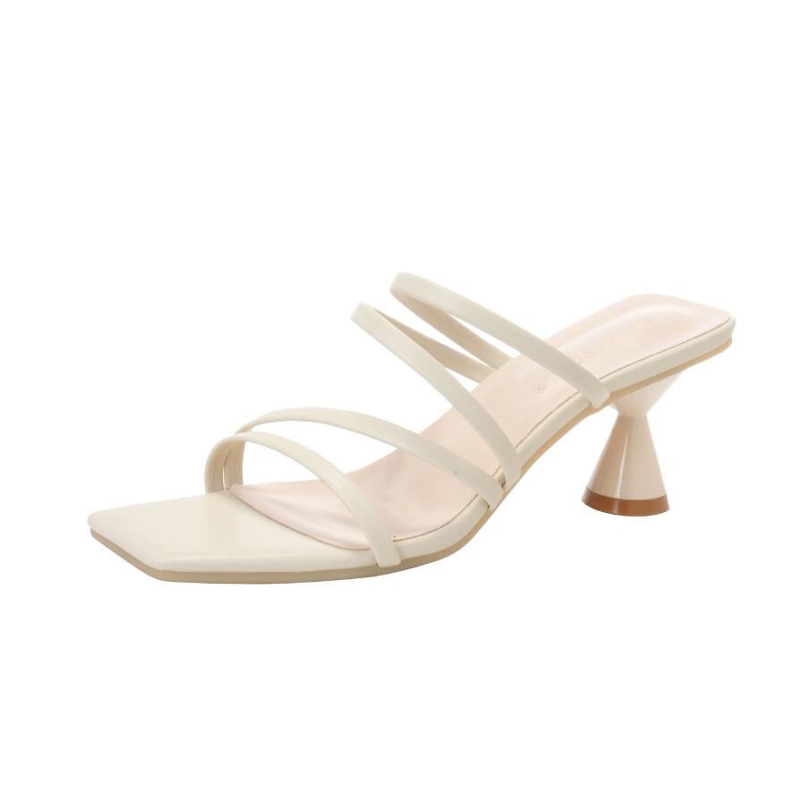 Small Size Strappy Heeled Summer Sandals ES36 - AstarShoes