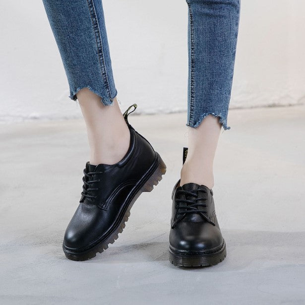 Small Feet Ladies Leather Casual Shoes - AstarShoes