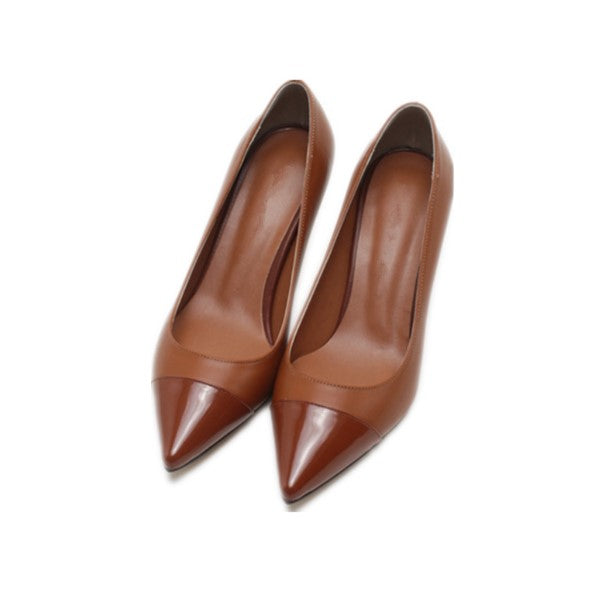 Small Size Heep Pumps With Toe Cap BS37 - AstarShoes